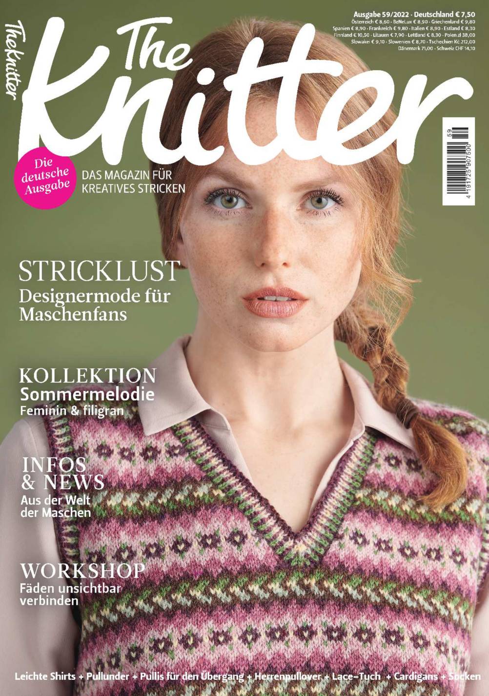 The Knitter - das englische Strickmagazin in deutscher Sprache