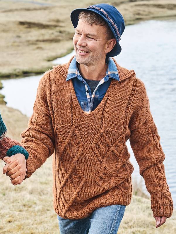 Anleitung: Gestreifter Mantel