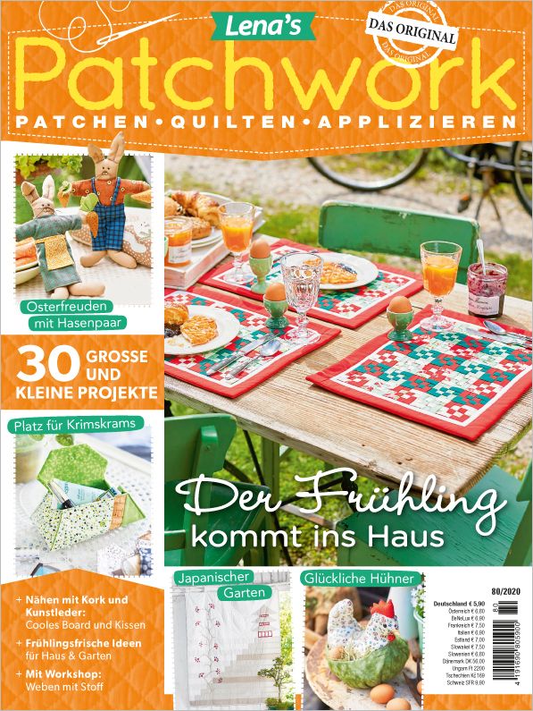 Lena´s Patchwork Nr. 72/2018 - Traumhafte Quilts Deutsch