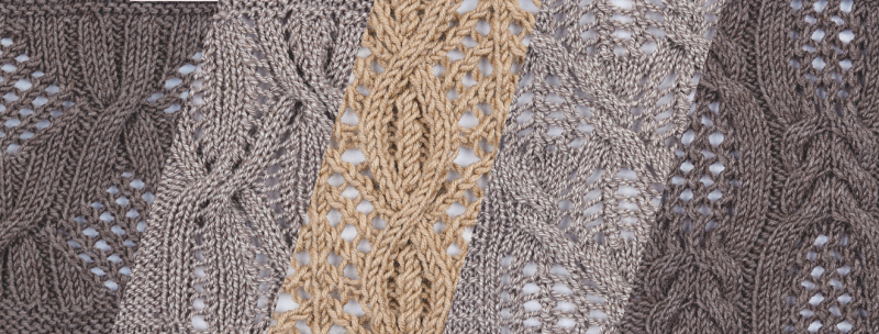 Zopf-Lochmuster stricken – Gratisanleitung für Zopfmuster