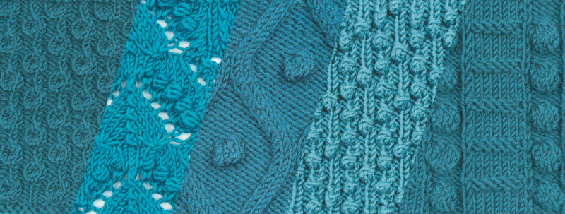 Noppenmuster stricken – Gratisanleitung für Allover-Design