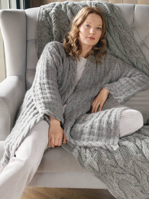 Anleitung: Pulli mit plastischem Flechtmuster