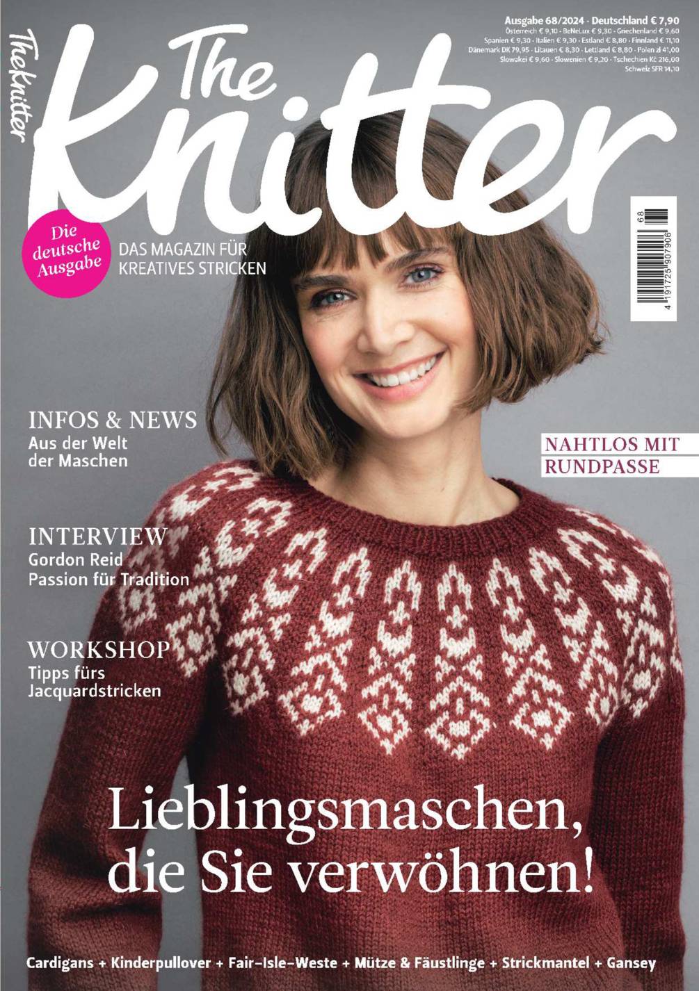 E-Paper: The Knitter 74/2025 - Strick-Design mit Niveau